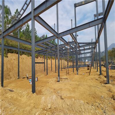 China 75mm Rock Wool Roof Tile Light Steel Structure Building for Industrial Use for sale