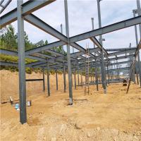 China 75mm Rock Wool Roof Tile Light Steel Structure Building for Industrial Use for sale