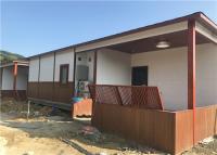 China Pre Engineered Cement Cladding Q345 Prefab Steel House 100mm Fiber Cement Board for sale