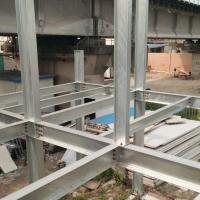 China Small Project Light Steel Frame Construction Building On The River Highly Durable for sale