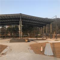 China Prefab Metal Steel Structure Warehouse Hangars Building Pre Engineered for sale
