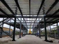 China Galvanized C Light Steel Frame Workshop With Sliding Door for sale