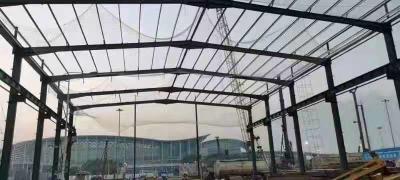 China Q235B H Steel Frame Building with Sandwich Panel Roof for Warehouse Workshop for sale
