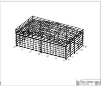China DIP Galvanized Steel Structure Warehouse for Storage 50mm PU Sandwich Panel for sale