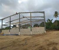 China Heatproof Sandwich Panel 75mm Prefab Metal Warehouse for sale