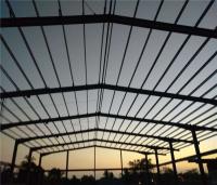 China Heatproof Sandwich Panel 75mm Prefab Metal Warehouse for sale