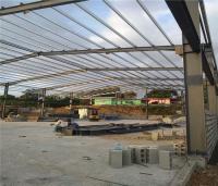China Heatproof Sandwich Panel 75mm Prefab Metal Warehouse for sale