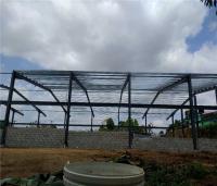 China Prefabricated Q235 Steel Structure Building for Storage Shed 50mm PU Sandwich Panel for sale