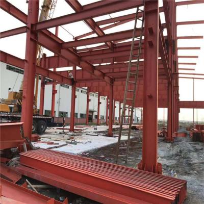 China Steel Warehouse Buildings Metal Storage Buildings Q345B Steel Construction for Sale for sale