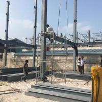China H Section Seven Storey Light Steel Structure Constrcution Building for sale