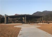 China Large Span Sandwich Panel Steel Structure Hangar For Aircraft for sale