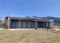 China Large Span Sandwich Panel Steel Structure Hangar For Aircraft for sale