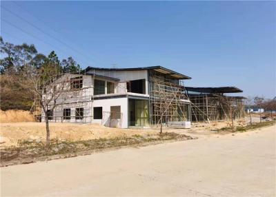 China Light Steel Villa House Cement Sandwich Panel Residential Building 50 Year Durability for sale
