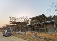 China Light Steel Villa House Cement Sandwich Panel Residential Building 50 Year Durability for sale