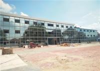 China Q235 Steel Prefab Commercial Building for Showroom Office 3 Floor Dormitory for sale