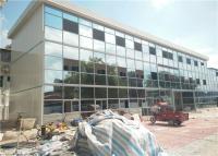 China Q235 Steel Prefab Commercial Building for Showroom Office 3 Floor Dormitory for sale