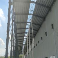 China Q235 Prefab Steel Building with EPS Sandwich Panel 50-150mm for Warehouse Workshop for sale