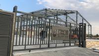 China Lightweight H Section Galvanized Steel Warehouse Building 250x250 Column for Israel for sale