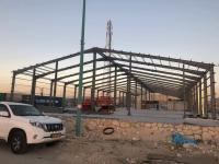 China Lightweight H Section Galvanized Steel Warehouse Building 250x250 Column for Israel for sale