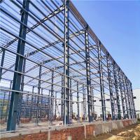 China Prefabricated Steel Structure Kits for Factory Warehouse Construction Q235B H-Beam 20m Span for sale