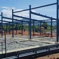 China Prefabricated Light Steel Structure Warehouse Q345B Custom Design 250x250mm Column for sale