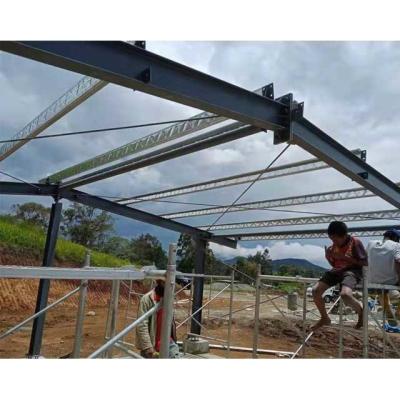 China Custom Steel Chicken House Poultry Farm Prefab Building 8-15m Width 2.5-3.5m Eave Height for sale
