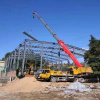 China Prefabricated Light Steel Structure Warehouse 50-100 Year Lifespan Custom Design for sale