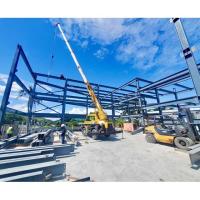 China 3 Storey Steel Beam Structure Car Parking Building 450mm Beam Height Q345B for sale
