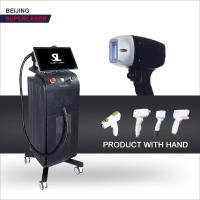 China 755nm 808nm 1064nm Diode Laser Device 3 Wavelength Ice Laser Hair Removal Machine for sale