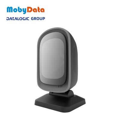 China DS6600 New Design 1D 2D Hands-Free Desktop Barcode Scanner for Supermarket USB RS232 Interface for sale