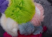 China Mongolian Sheepskin Rug Luxury Real Long Curly Haired Tibetan Lambskin fur for sale