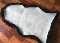 China Single Pelt Natural Color Australian Sheepskin Rug For Car Seat Covers for sale