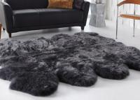 China Living Room Decorative Australian Sheepskin Rug Comfortable Thick Soft For Baby for sale