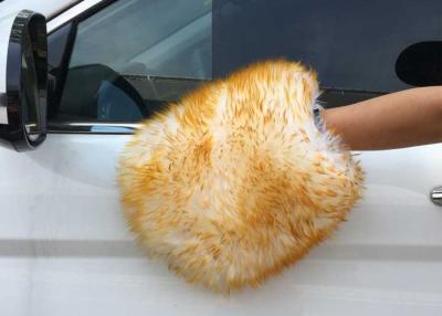 China Sheepskin Car Wash Mitt Lambs Wool Car Wash Mitt Genuine Merino Sheepskin for sale