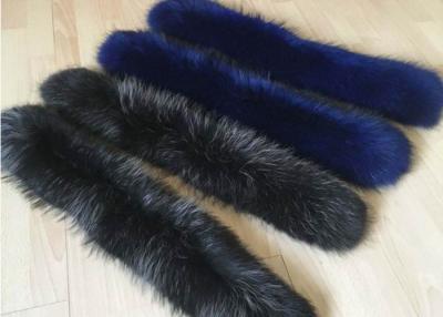China Raccoon Fur Neck Collar Scarf For Coat Hood , Windproof Raccoon Fur Pelt for sale