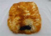 China 18 *24cm Both Sided Sheepskin Car Wash Mitt 100% Genuine Without Thumb Design for sale