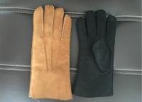 China Natural Soft Waterproof Warmest Sheepskin Gloves Australia Lambskin Fur Lining for sale