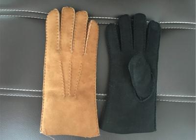 China Natural Soft Waterproof Warmest Sheepskin Gloves Australia Lambskin Fur Lining for sale