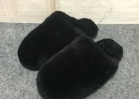 China Winter Slippers Warm Women'S Fuzzy Slippers , Closed Toe Fuzzy House Slippers for sale