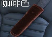 China Handmade Anti Slip Shearling Seat Belt Cover For Toddlers Comfortable for sale