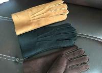 China Handsewn Beige Warmest Sheepskin Gloves S M L XL For Protective Fingers for sale