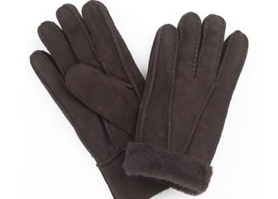 China Handmade Merino Wool Warmest Sheepskin Gloves Shearling Durable Comfortable for sale