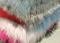 China Home Genuine Mongolian Lamb Rug (2' x 4')  Fur Throw Natural Fur Accent for Chair for sale