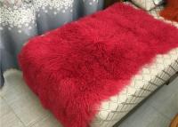 China mongolian tibet lamb fur plate Lambskin sheepskin fur hide tibetan fur mongolian lambskin sheepskin throw for sale