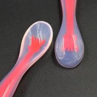 China BPA Free Food Grade Silicone Baby Feeding Spoon Soft for Newborn 6 Months for sale