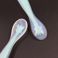 China BPA Free Food Grade Silicone Baby Feeding Spoon Soft for Newborn 6 Months for sale