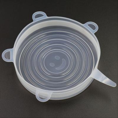 China Tasteless Durable Stretch Lids For Bowls , Microwaveable Stretch Container Covers for sale