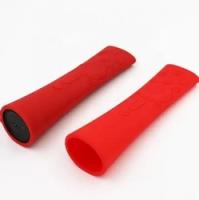 China Dustproof Silicone Remote Cover for ChangHong CHIQ TV 15.5x4.5x3cm Anti Slip Blue Clear Red for sale