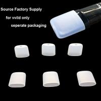 China 510 Disposable Silicone Drip Tips Transparent Odorless Durable 10-70 Shore Hardness for sale