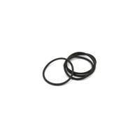 China Reusable Silicone Hair Ties 3mm Thick 5cm Diameter Non Slip High Elastic Hair Bands for sale